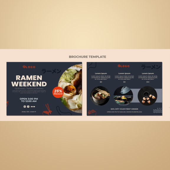 20 Excellent Food Brochure Templates