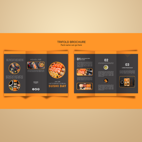 20 Excellent Food Brochure Templates