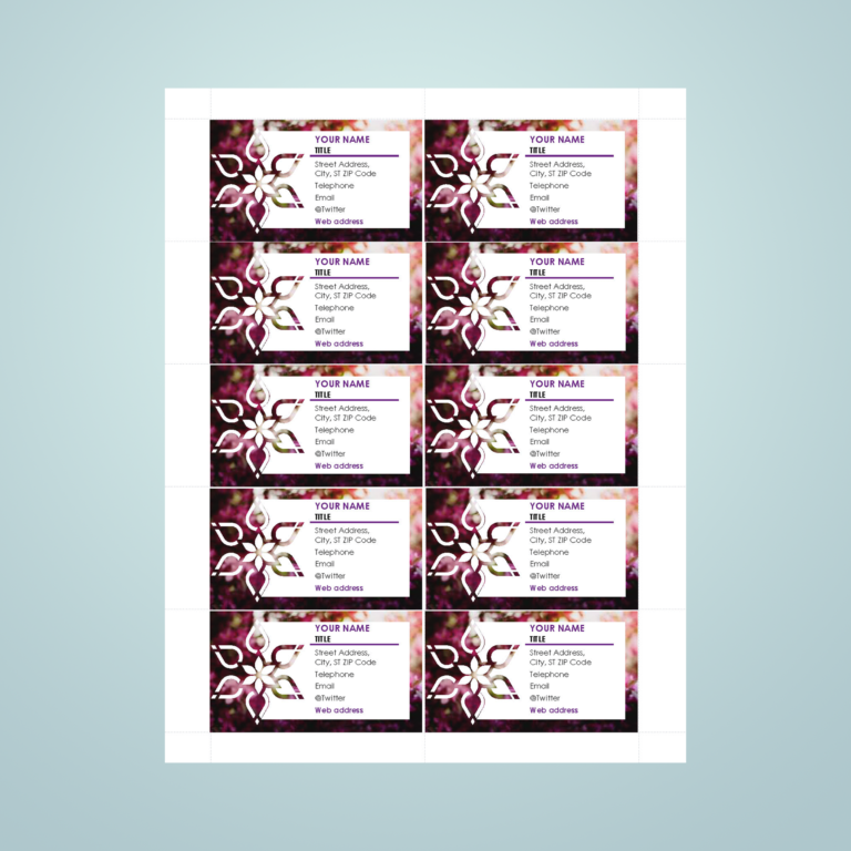 Comment faire des cartes dans Word