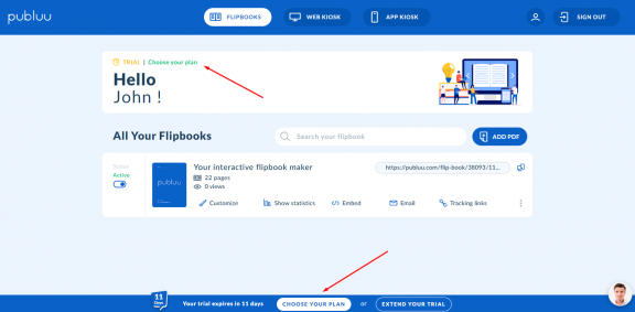 How to subscribe to Publuu?