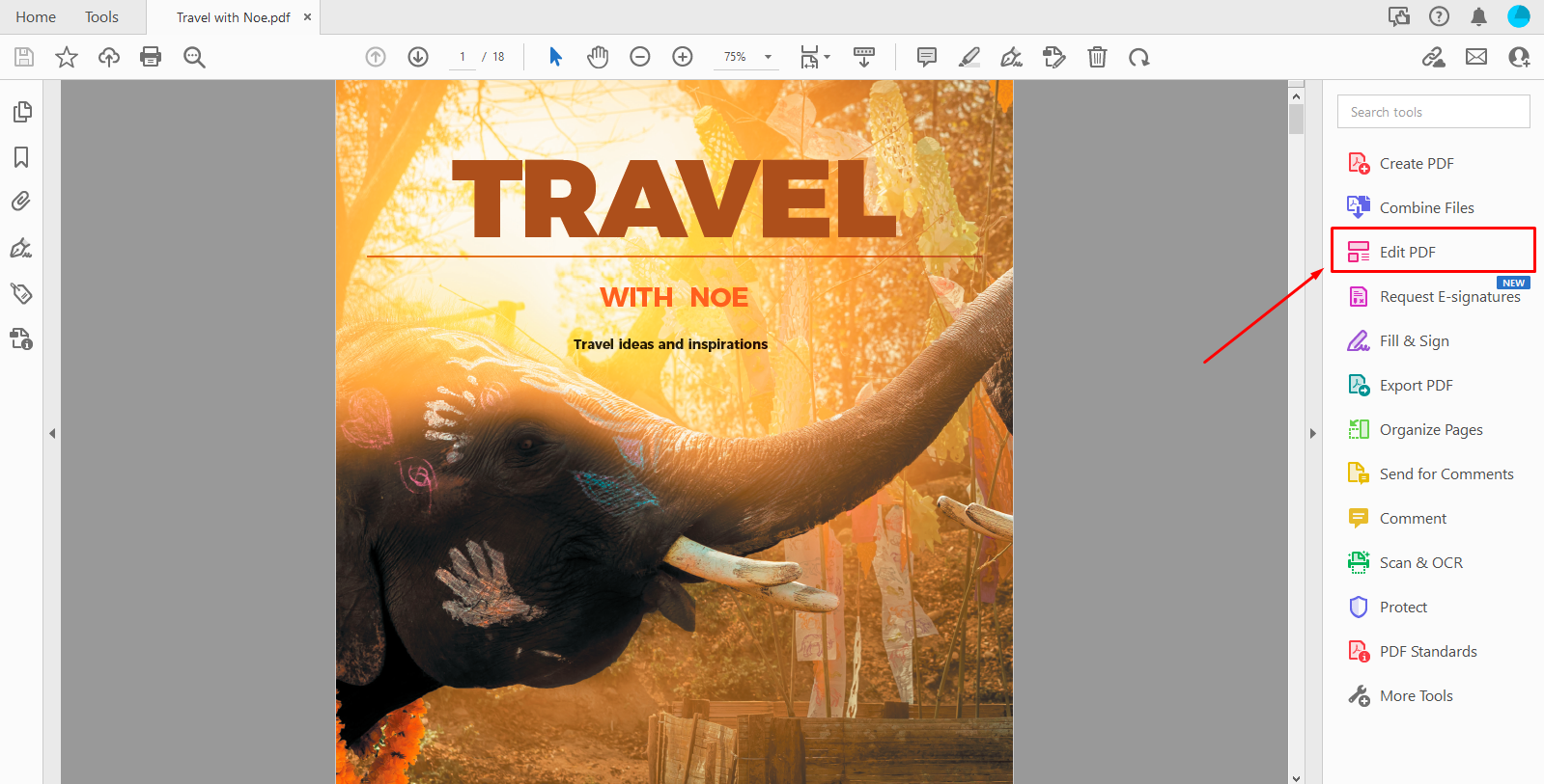How to create a table of contents in Adobe Acrobat?