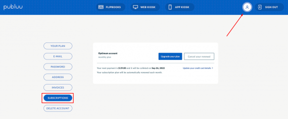 How to subscribe to Publuu?