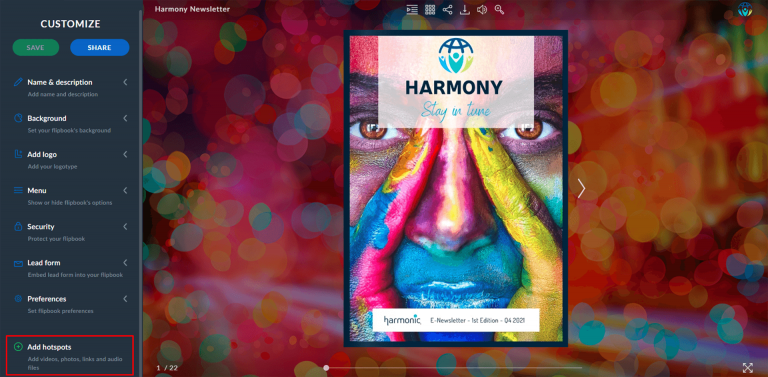 How to add a table of contents with links?