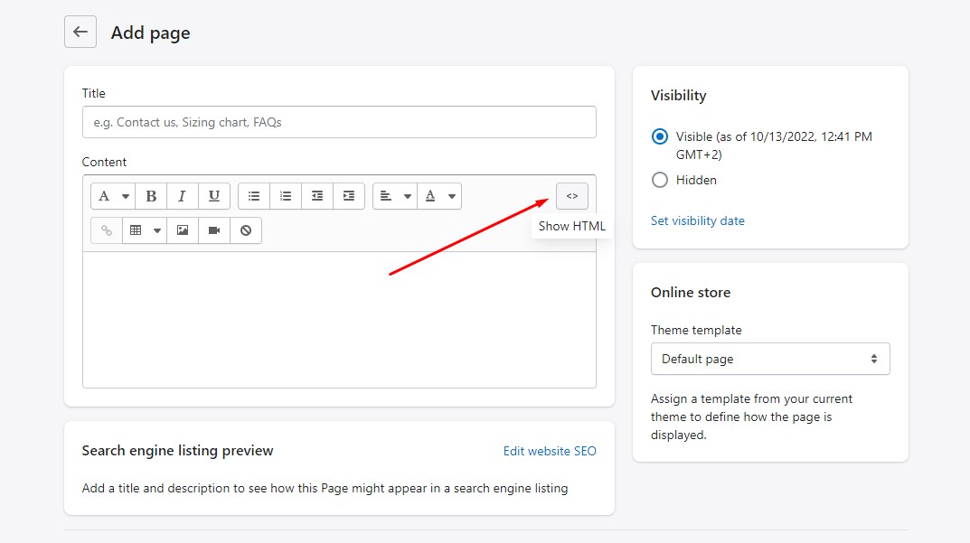 How to embed a flipbook into a Shopify page?