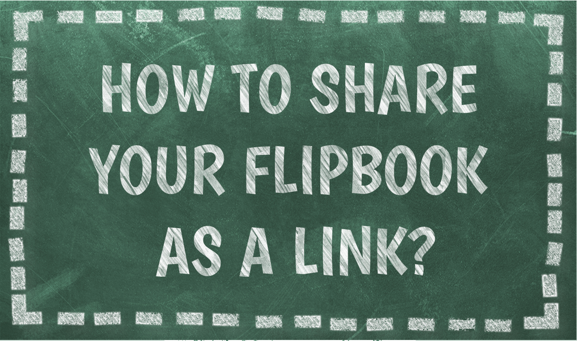 How to share a flipbook with a link?