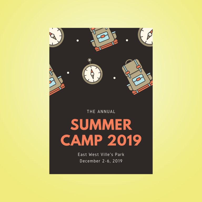 16 Creative Summer Camp Brochures