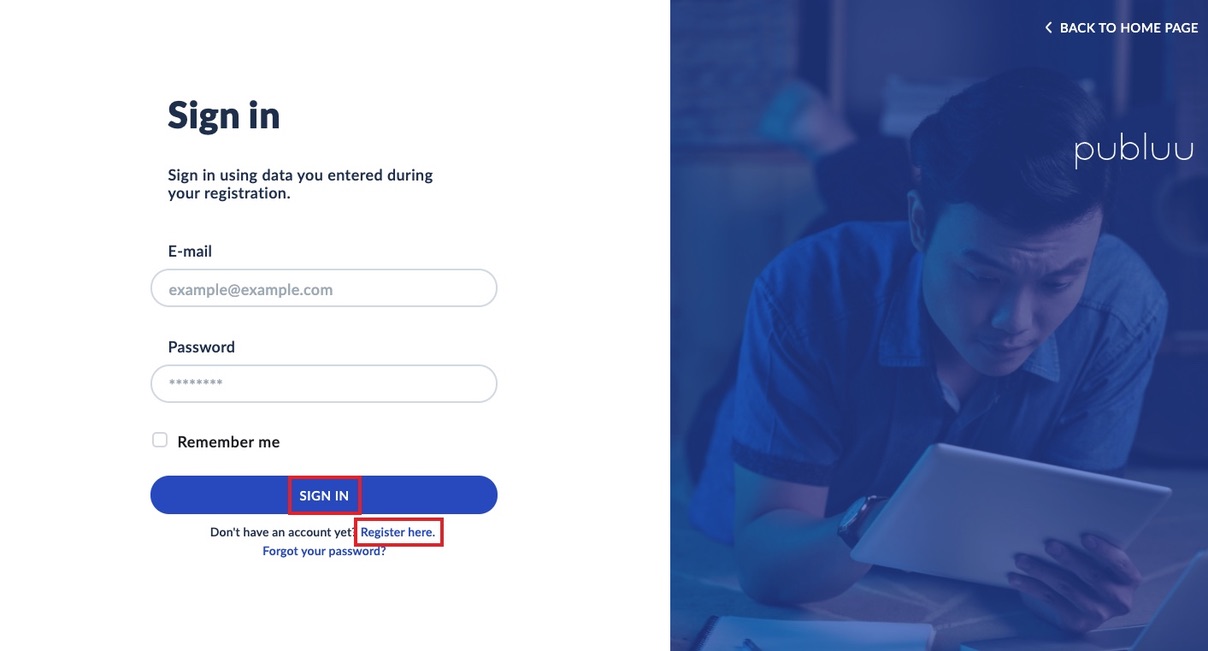 Creating first flipbook - Publuu