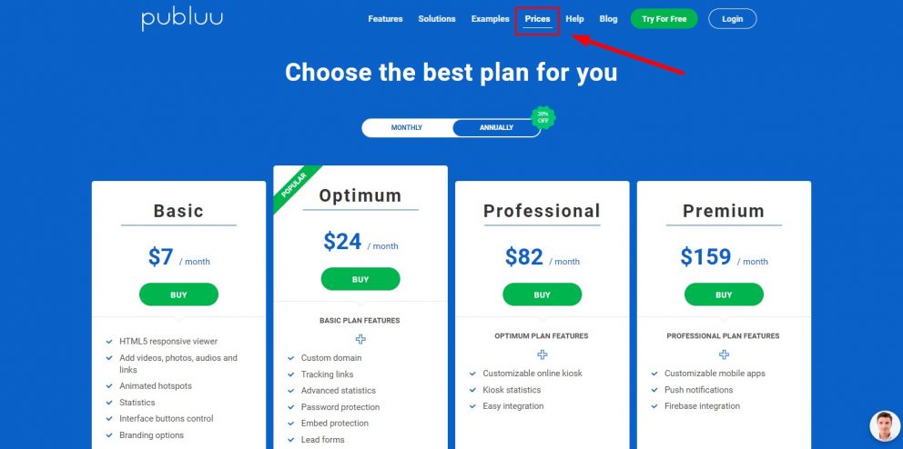 How to subscribe to Publuu?