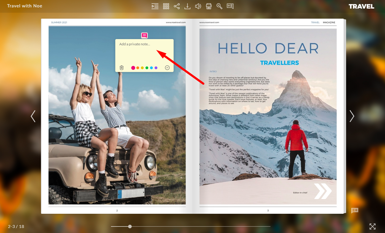 How To Add Private Notes To A Flipbook how-to-add-private-notes-to-a-flipbook
