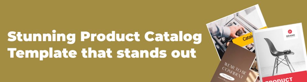 Stunning Product Catalog Template That Stands Out
