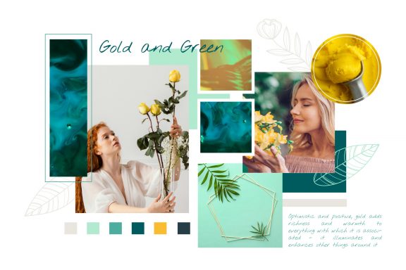 10 atemberaubende Beispiele für Moodboards, die inspirieren